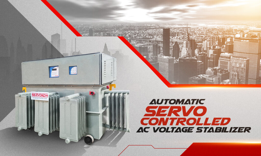 Automatic Servo Controlled AC Voltage Stabilizer - Servokon
